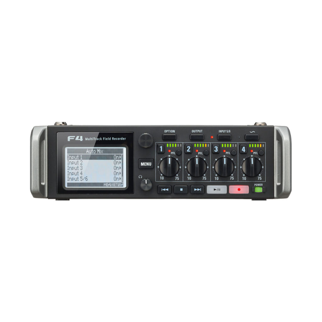 Zoom F4 Multitrack Field Recorder - Mozart Chahine